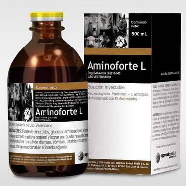 Aminoforte® L reconstituyente proteico para animales
