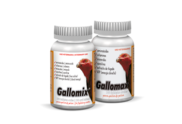 Gallomix® / Gallomax multivitamínico para la salud del ave en general