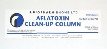 Aflatoxin clean-up Column by R-Biopharm Latinoamerica S.A.