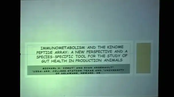 Avian gut health and physiological changes in the host - Michael Kogut ...