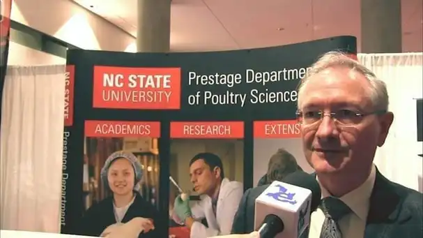 Peter Ferket speaks on alternatives to antibiotics and corn particle ...