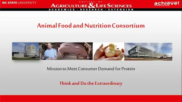 Peter Ferket presents the Animal Food and Nutrition Consortium | Engormix