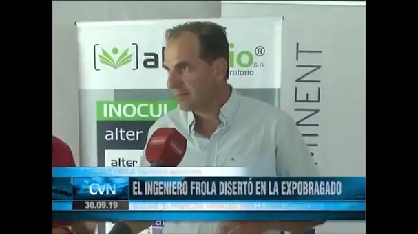Pulverizaciones: Esteban Frola en ExpoBragado 2019 | Engormix